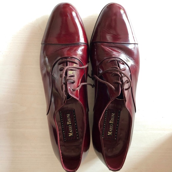 Mario Bruni | Shoes | Mario Bruni Handmade Italian Leather Oxford Shoes ...
